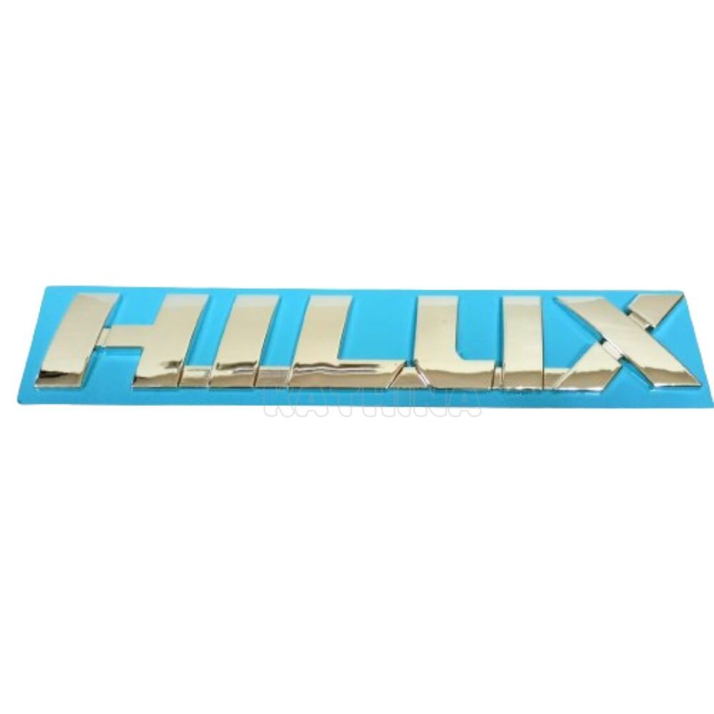 Jual Emblem Logo Tulisan Hilux Mobil Toyota Hilux Chrome | Shopee Indonesia