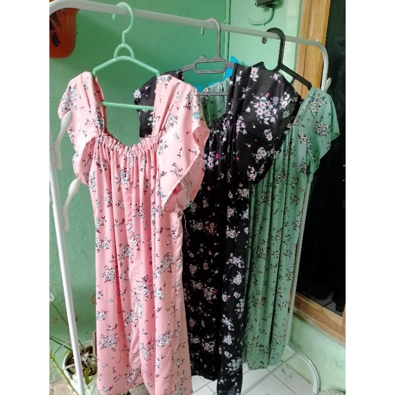 Jual Daster Sambung Fuji non obras/Daster kerut dada | Shopee Indonesia