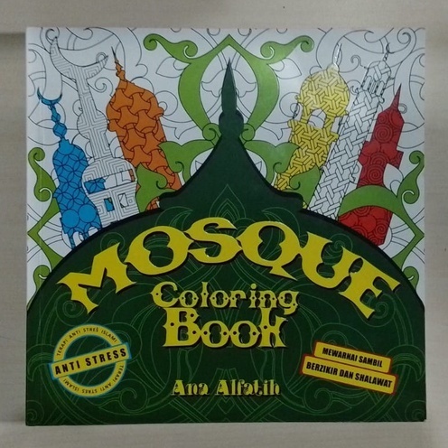 Jual Buku Mewarnai Islam | Buku Mosque Coloring Book | Buku Mewarnai ...