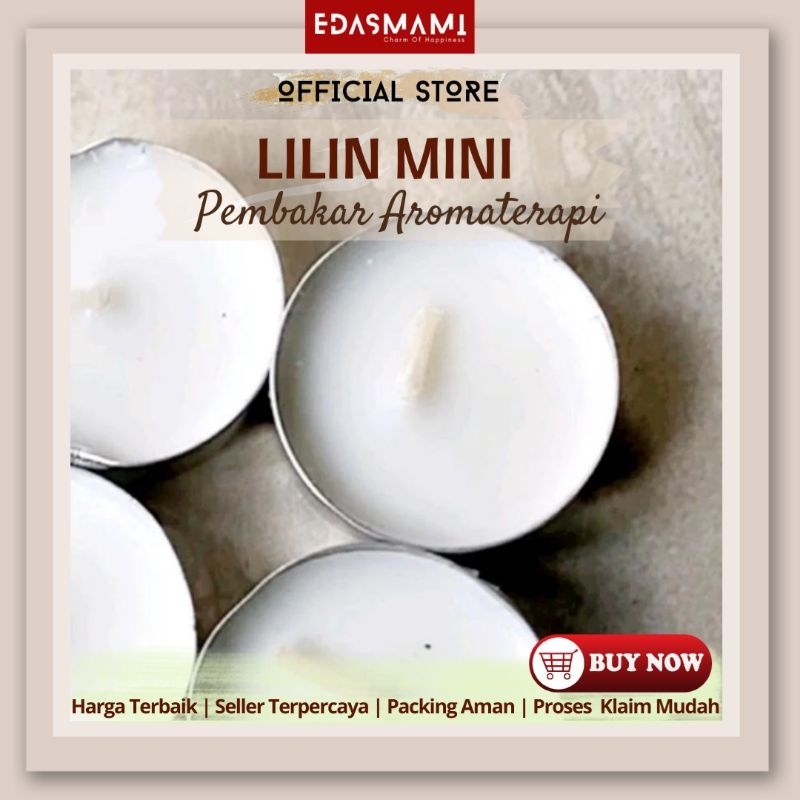 Jual EDASMAMI Lilin Kecil Pembakar Aromaterapi Mini Candlelight ...