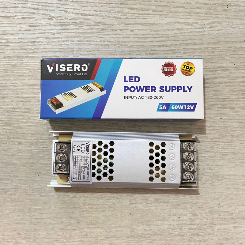 Jual visero power supply slim 5A 60W 12V | Shopee Indonesia