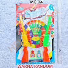 Jual MG 04 MAINAN TEMBAK TEMBAKAN KACA LARAS PANJANG ISI 2 / MAINAN ...