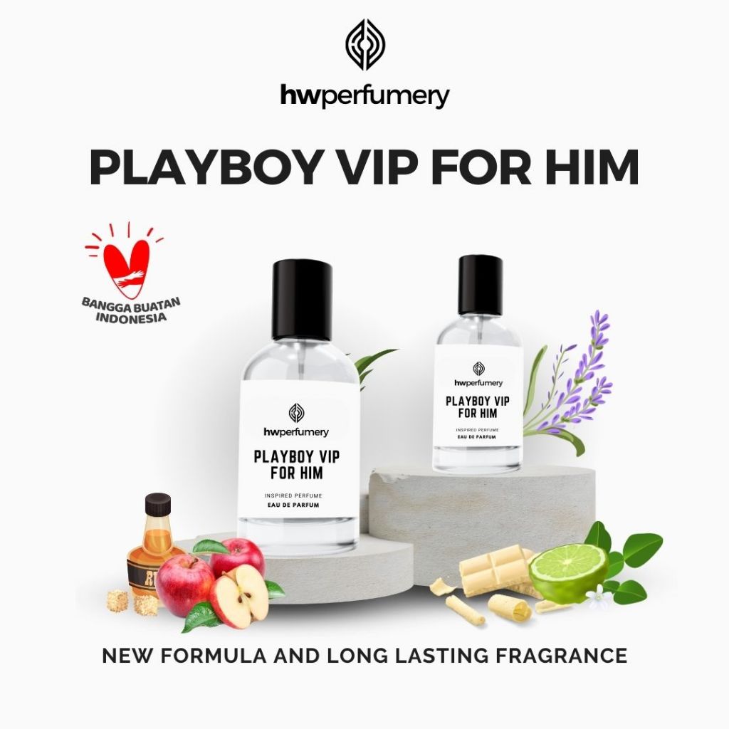 Jual PLAYBOY VIP - Parfum Aroma Amber inspired by HW Parfum | Shopee Indonesia