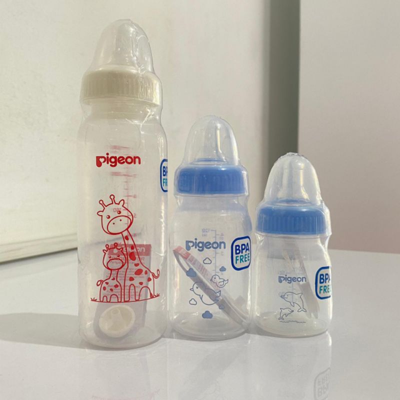 Jual Pigeon Botol Dot RP Standar Assorted (50ml, 120ml, 240ml) | Shopee ...