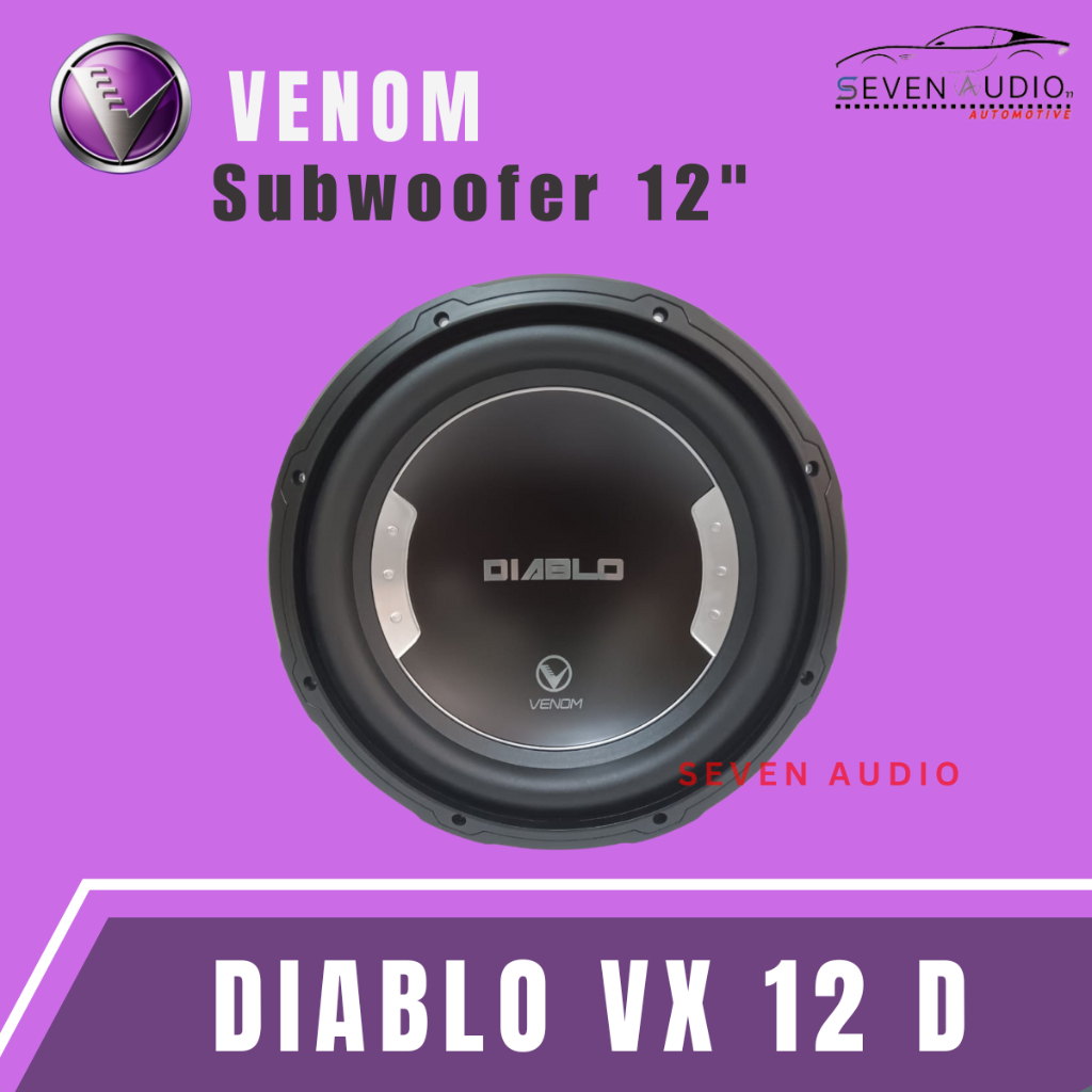 Jual Subwoofer Venom Diablo VX 12D Single Voice Coil 12 Inch ...