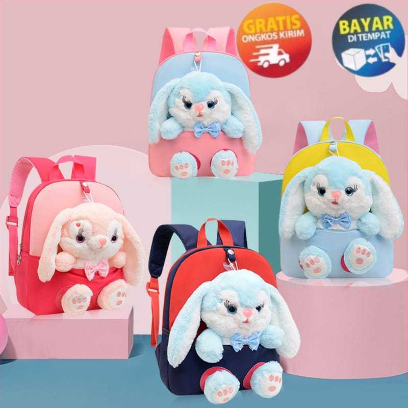 Jual GOKIDO - BK178 TAS SEKOLAH TAS ANAK SEKOLAH TK TAS BONEKA POPULER ...