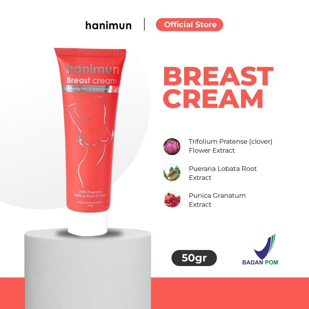 Jual Hanimun Breast Cream Pengencang Aset Wanita Sudah BPOM | Shopee ...