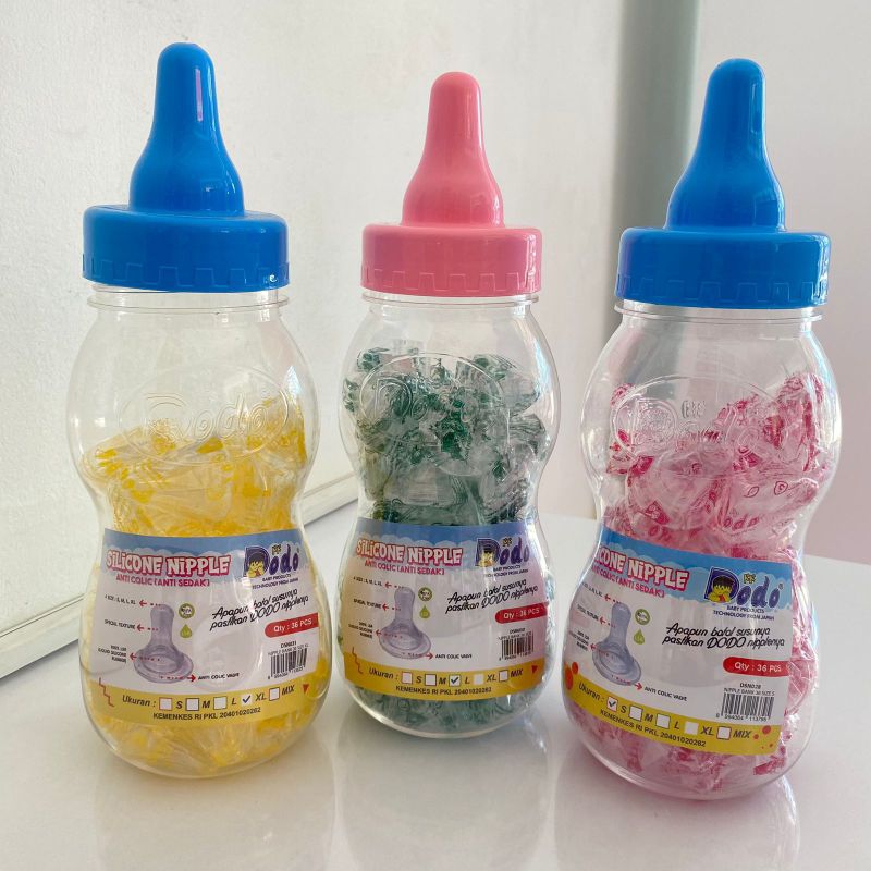 Jual Dodo Dot Silicone Nipple (S, M, L, XL) | Shopee Indonesia