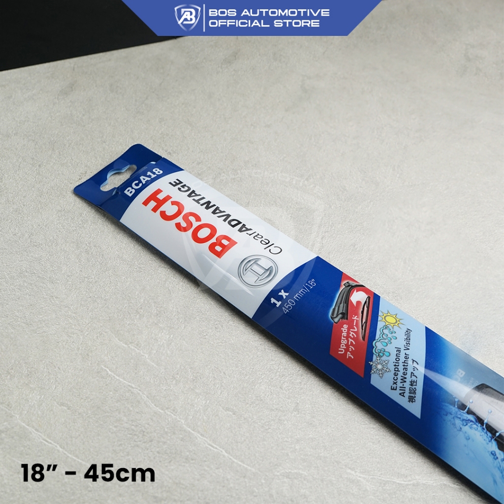 Jual Wiper Blade BOSCH Frameless Clear Advantage / Aerofit / Pisang Full Karet / Kipas Kaca ...