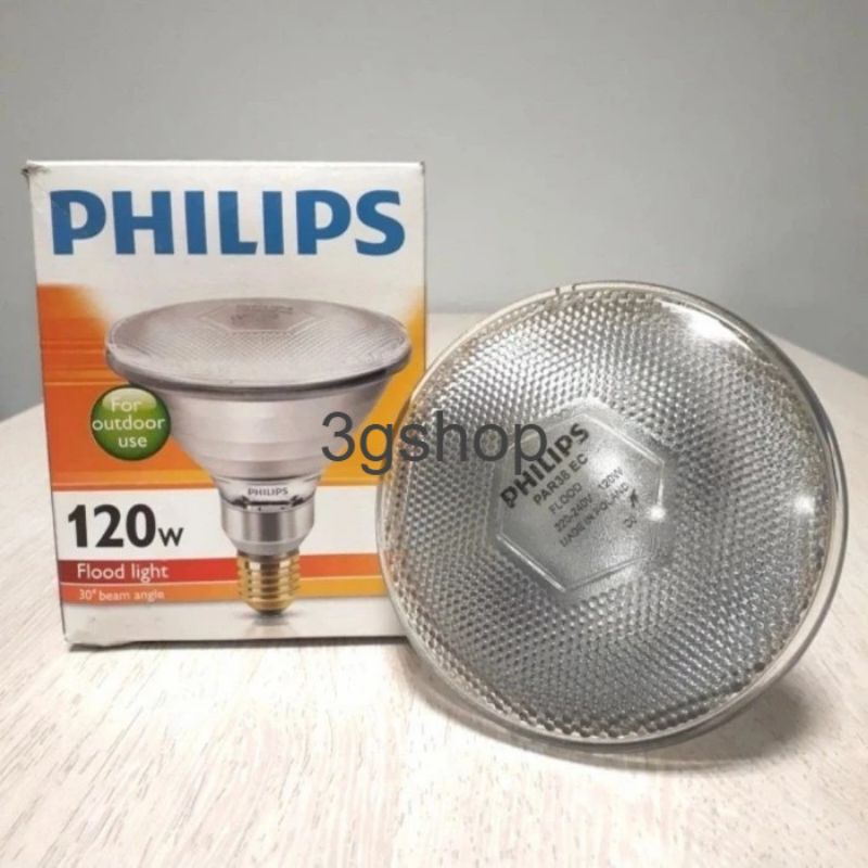 Jual LAMPU PHILIPS PAR38 120 WATT SPFLOOD | Shopee Indonesia