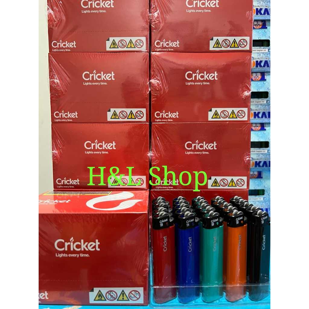Jual Korek Api Cricket Original Merah (Roda) isi 25pcs | Shopee Indonesia