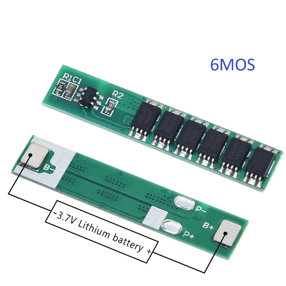 Jual BMS 1S 3.7V 4.2V 15A LI-ION LITHIUM 18650 6-MOS CHARGER WITH ...