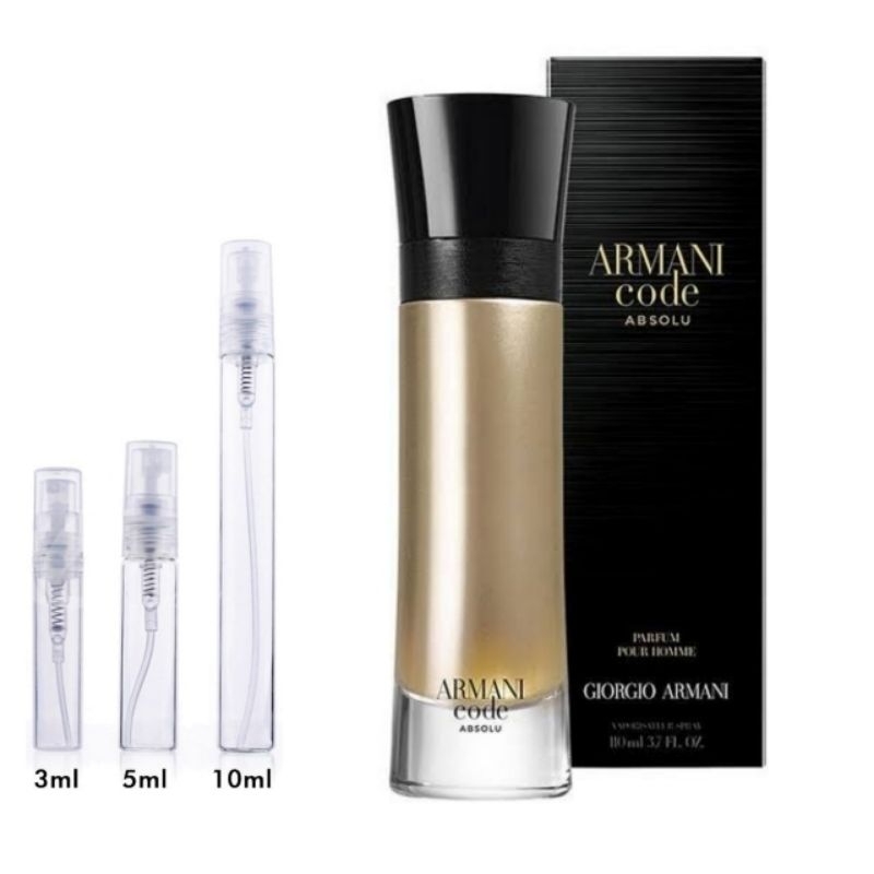 Jual Decant Arm*ani Code Absolu XDP | Shopee Indonesia