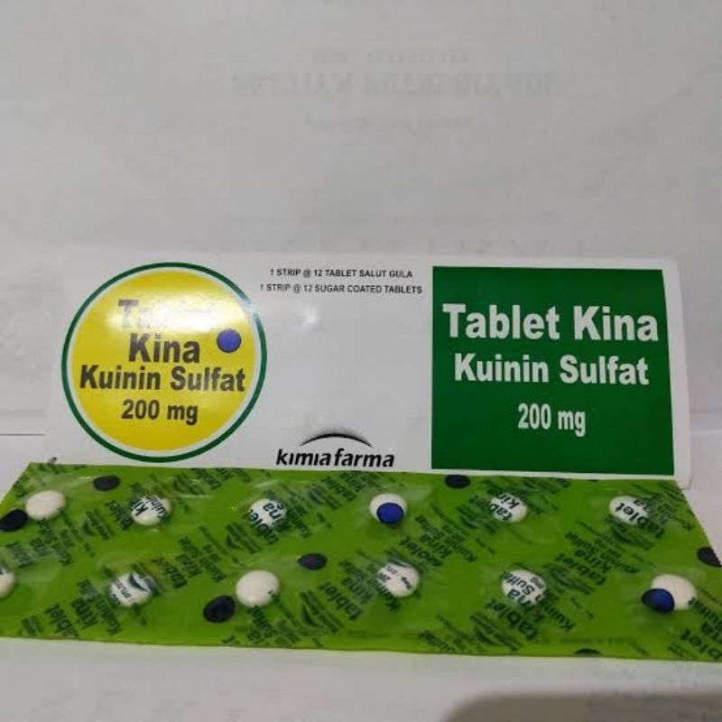Jual Tablet Kina 12 Tablet Per Strip - Pil Kina - Kina | Shopee Indonesia