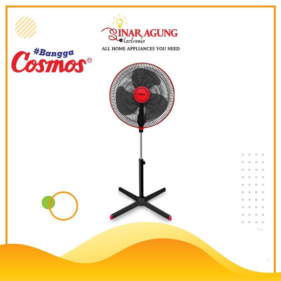 Jual Ftm KIPAS ANGIN STAND FAN COSMOS 16 XDC 16XDC 16XDC STAND FAN 16 ...