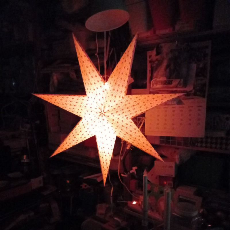 Jual Lampion Bintang dengan lampu RGB LED Adjustable | Shopee Indonesia
