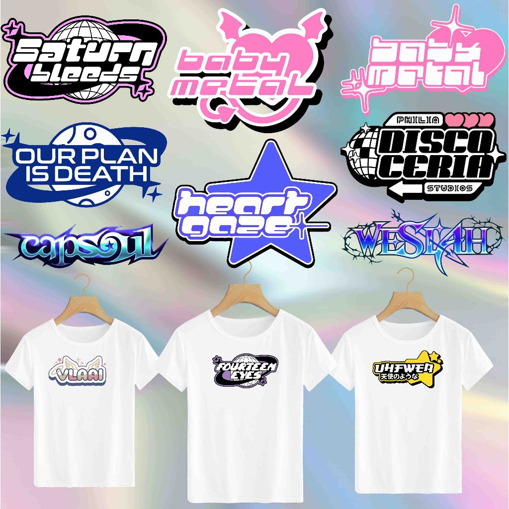 Jual SABLON STICKER DTF UKURAN 14CM TEMA Y2K | Shopee Indonesia