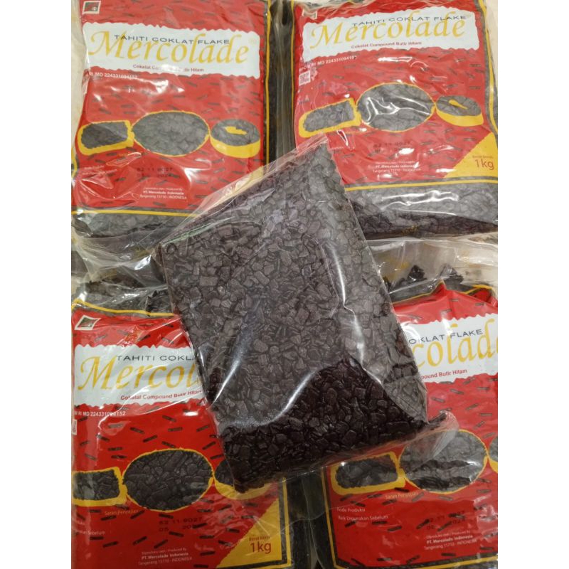 Jual coklat flake / serpihan coklat mercolade 250gr | Shopee Indonesia