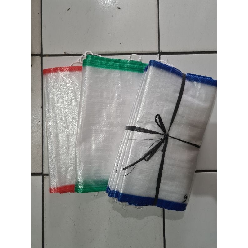 Jual karung beras karung transparan karung bening 5 kg 30cm x 45 cm ...