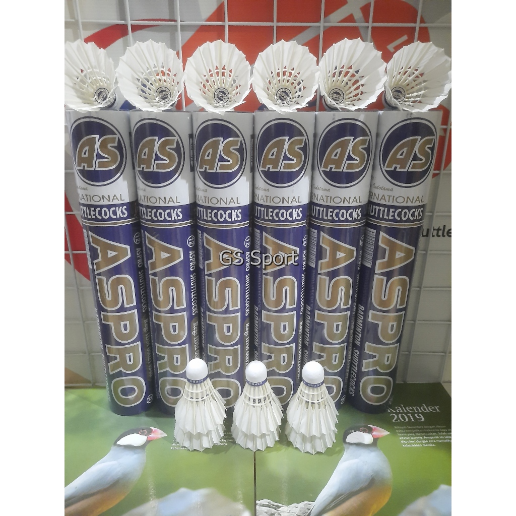 Jual SHUTTLECOCK ASPRO BIRU TUA | Shopee Indonesia