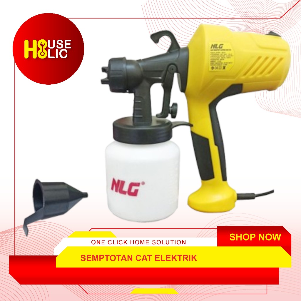Jual Alat Semprot Cat Elektrik ESG 210 / Mesin Semprotan Spray Gun ...