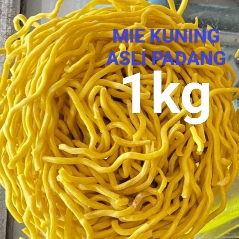 Jual MIE KUNING PADANG Mentah Original 1kg (1000gr) | Shopee Indonesia
