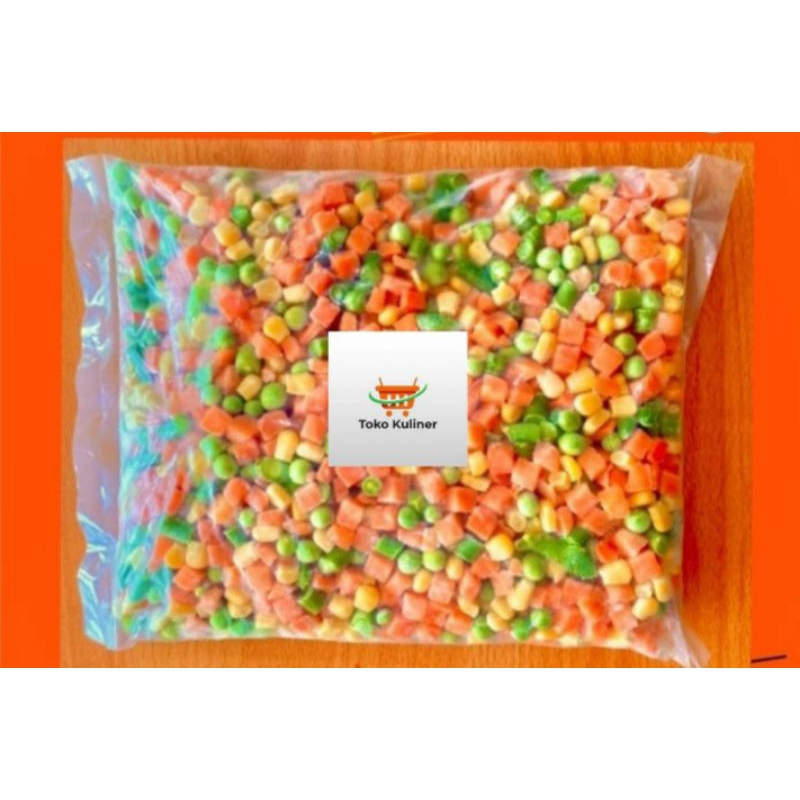 Jual Mix Vegetable Frozen 1kg | Shopee Indonesia