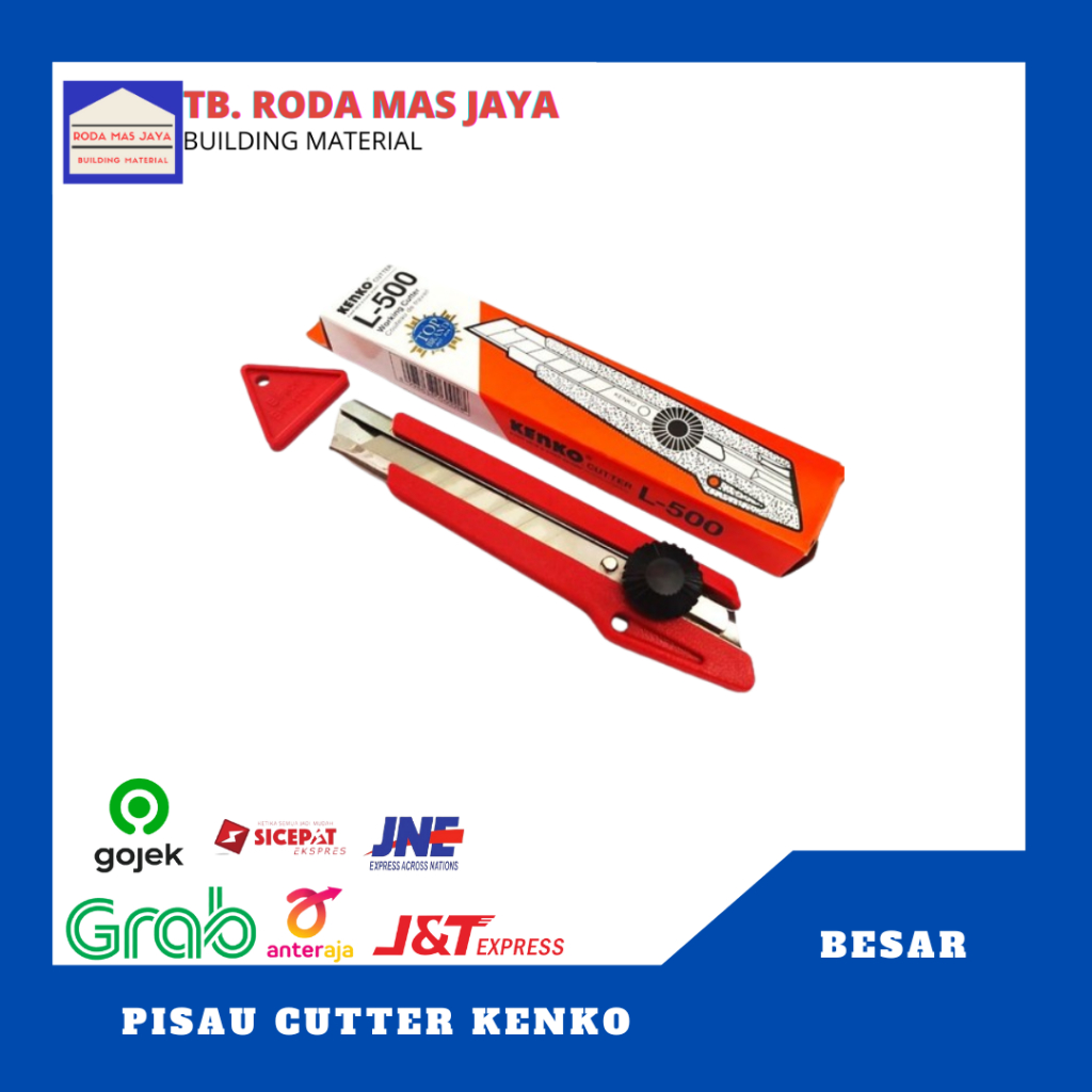 Jual Pisau Cutter Kenko Besar?Cutter Kertas/kater | Shopee Indonesia