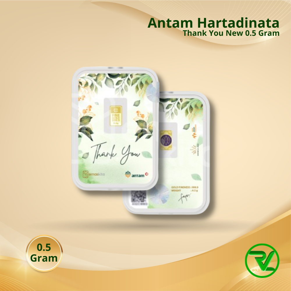 Jual Rvl Gold Logam Mulia X Hartadinata Thank You (0.5GR & 1GR ...