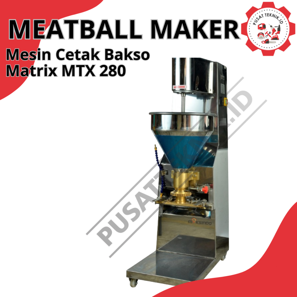 Jual MESIN PENCETAK ADONAN BAKSO MATRIX MTX280 MESIN CETAK BAKSO MATRIX ...
