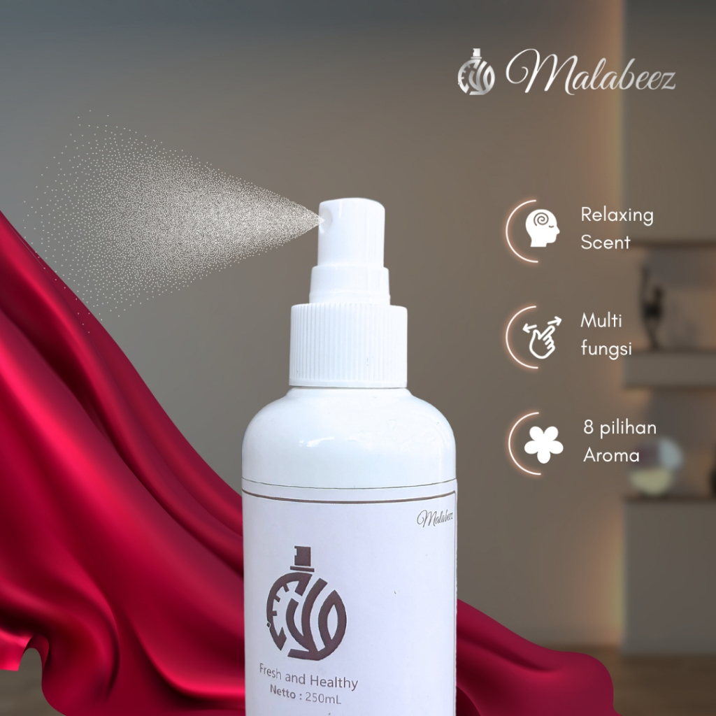 Jual Parfum Pengharum Ruangan Kamar Spray 250 mL - Malabeez Parfum ...