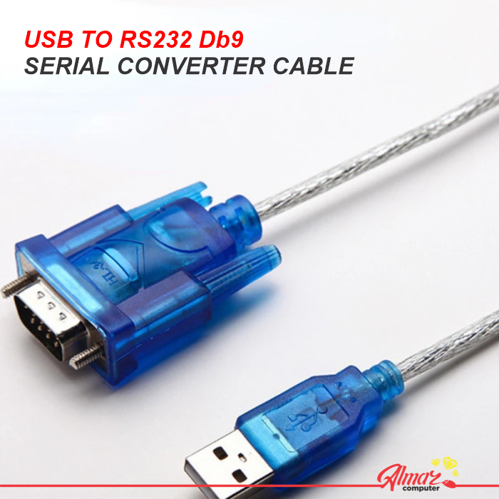 Jual Kabel Adapter Converter Usb Ke Rs232 Com Port Serial 9 Pin Db9 ...