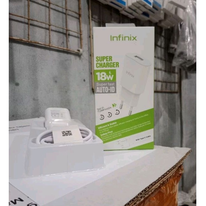Jual CHARGER INFINIX NOTE 8 / NOTE 10 / HOT 11 HOT 12 ORIGINAL (18W USB ...