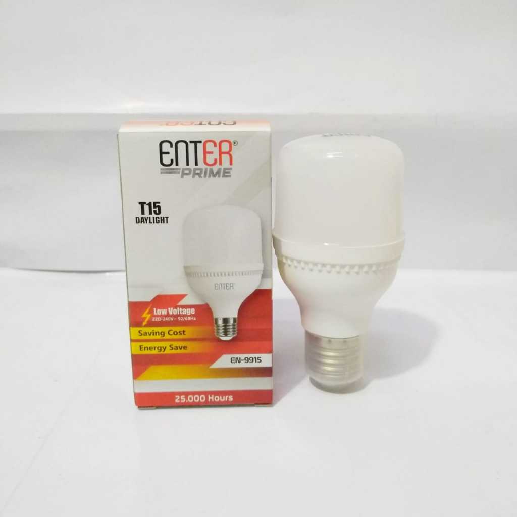 Jual Lampu LED T-Bulb Enter Prime lampu bohlam 15 Watt | Shopee Indonesia