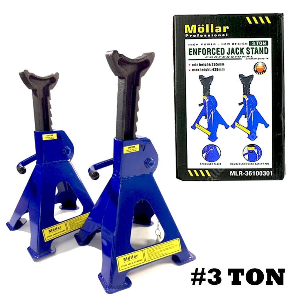 Jual [COD] JackStand 3 Ton Set 2pcs / Tahanan Dongkrak 3Ton Jack stand ...
