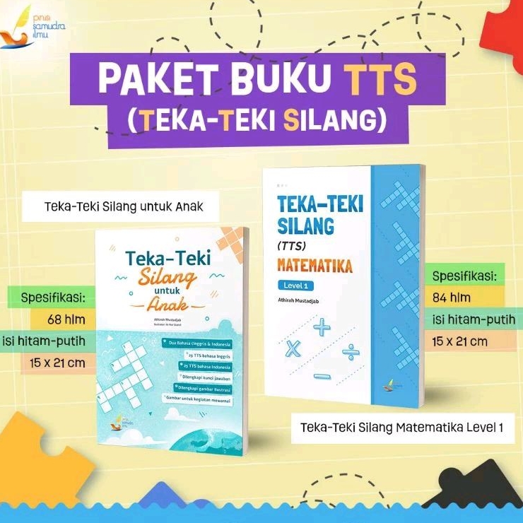 Jual [READY] Buku Aktivitas Anak Teka-Teki Silang (TTS) Untuk Anak ...