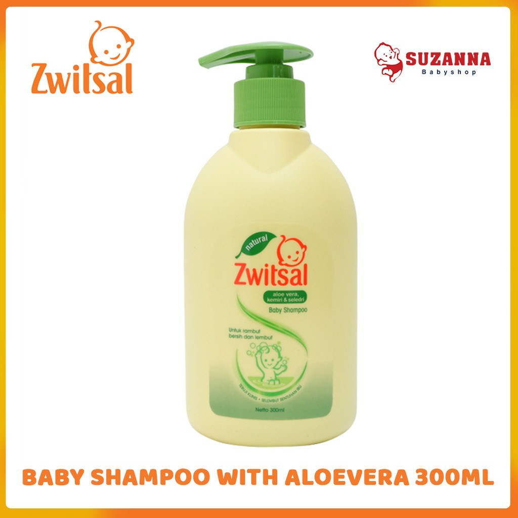 Jual Zwitsal Baby Shampoo Natural -- Shampo Bayi 300 ml | Shopee Indonesia