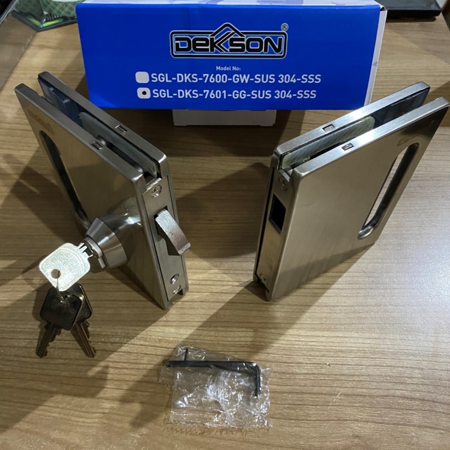 Jual SLIDING GLASS LOCK DEKKSON SGL 7601 SUS 304 GG SSS Handle Kunci ...