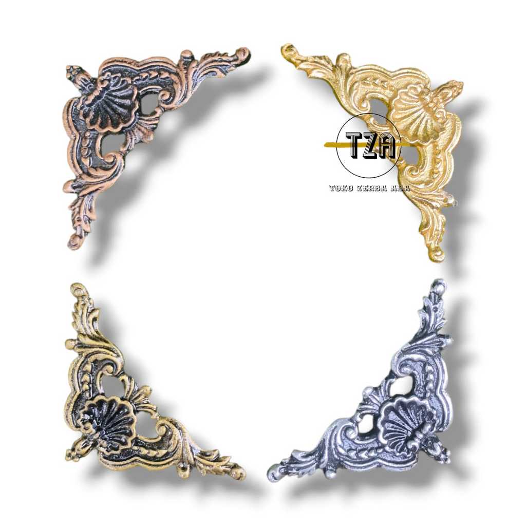 Jual Sudut Siku Akrilik Hiasan Mahar Seserahan Dan Hantaran Ukir 10 cm ...