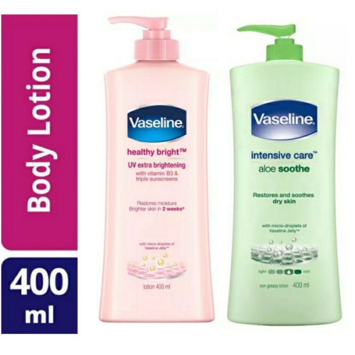 Jual Vaseline 400ml / Hand Body Veseline / Vaseline pump | Shopee Indonesia