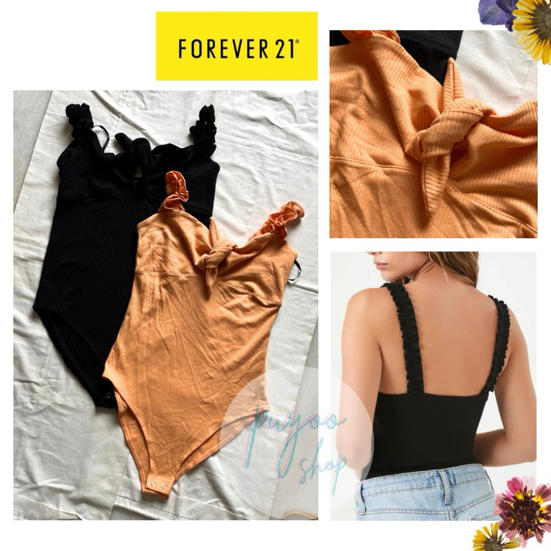 Jual FOREVER 21 Ruffle Bodysuit REJECT TF WARNA | Shopee Indonesia
