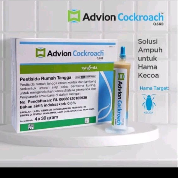 Jual Advion Cockroach Dan Maxforce Forte Gel Obat Pembasmi Racun Kecoa ...