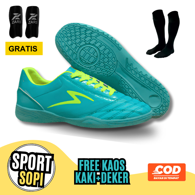 Jual Sepatu futsal specs infinity Hijau Tosca terbaru jaitan murah ...