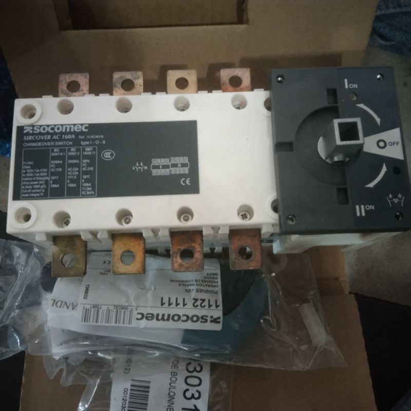 Jual COS SOCOMEC SIRCOVER 4×160A | Shopee Indonesia