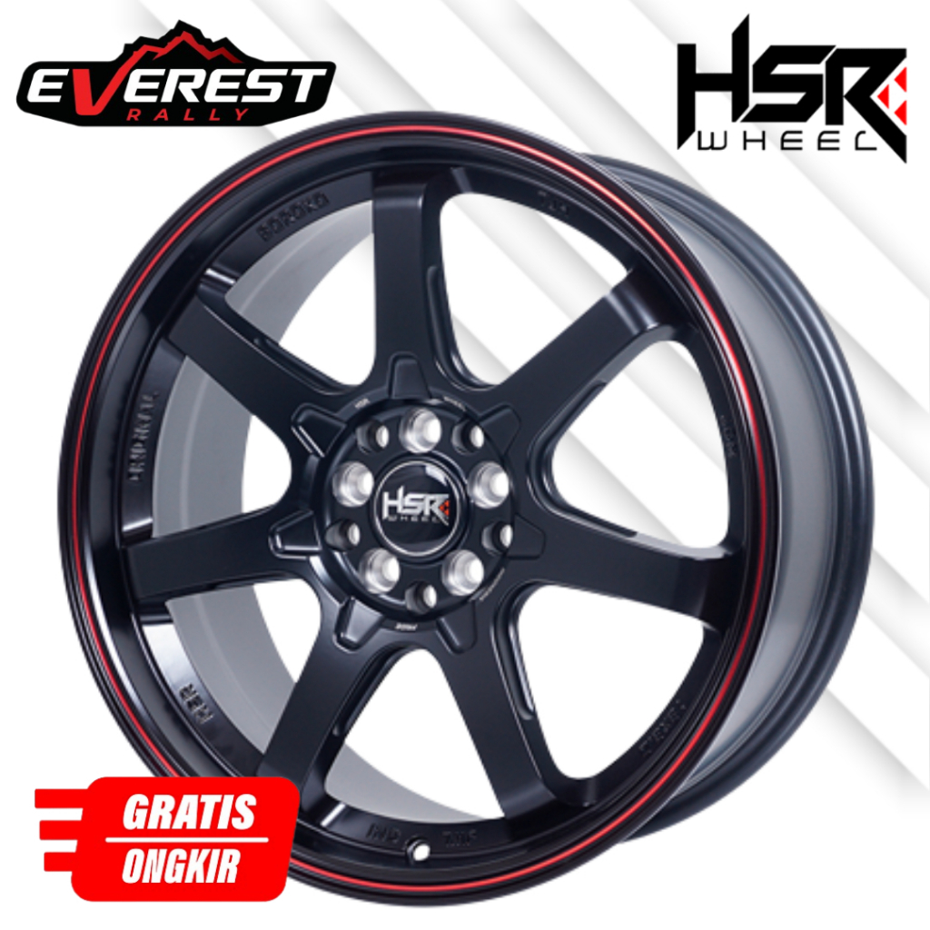 Jual VELG RACING HSR UNTUK MOBIL OUTLANDER RING 18 LEBAR 8 BOROKO TJH ...