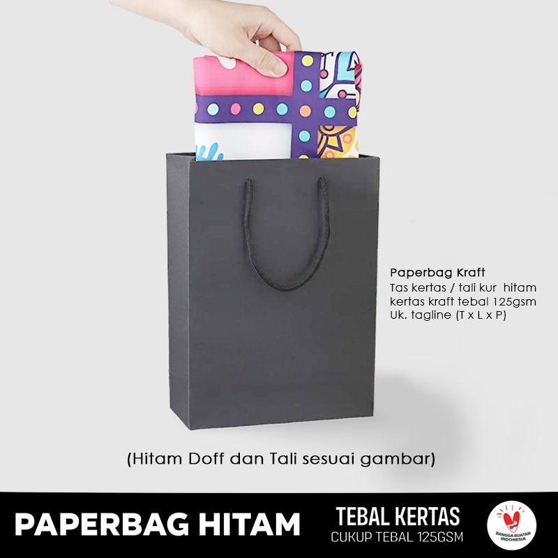 Jual Paper Bag Jumbo 29x9x20 cm Packing Olshop / Paper Bag Kado Buat ...