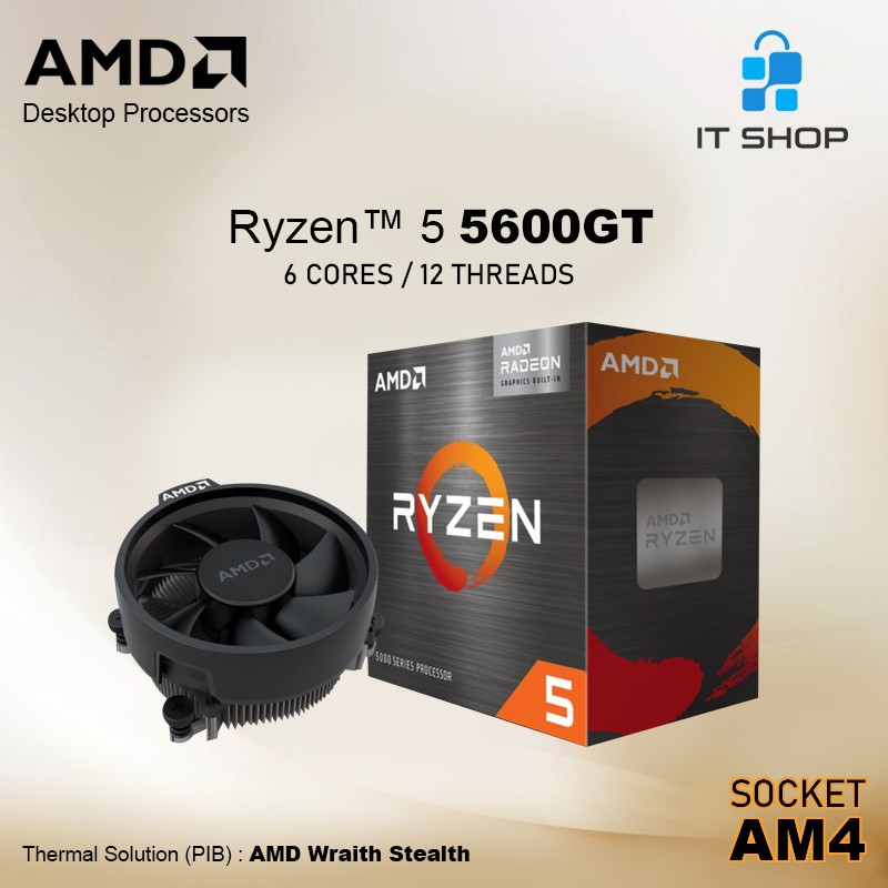 Jual Processor AMD AM4 Ryzen 5 5600GT Box by Emd | Shopee Indonesia