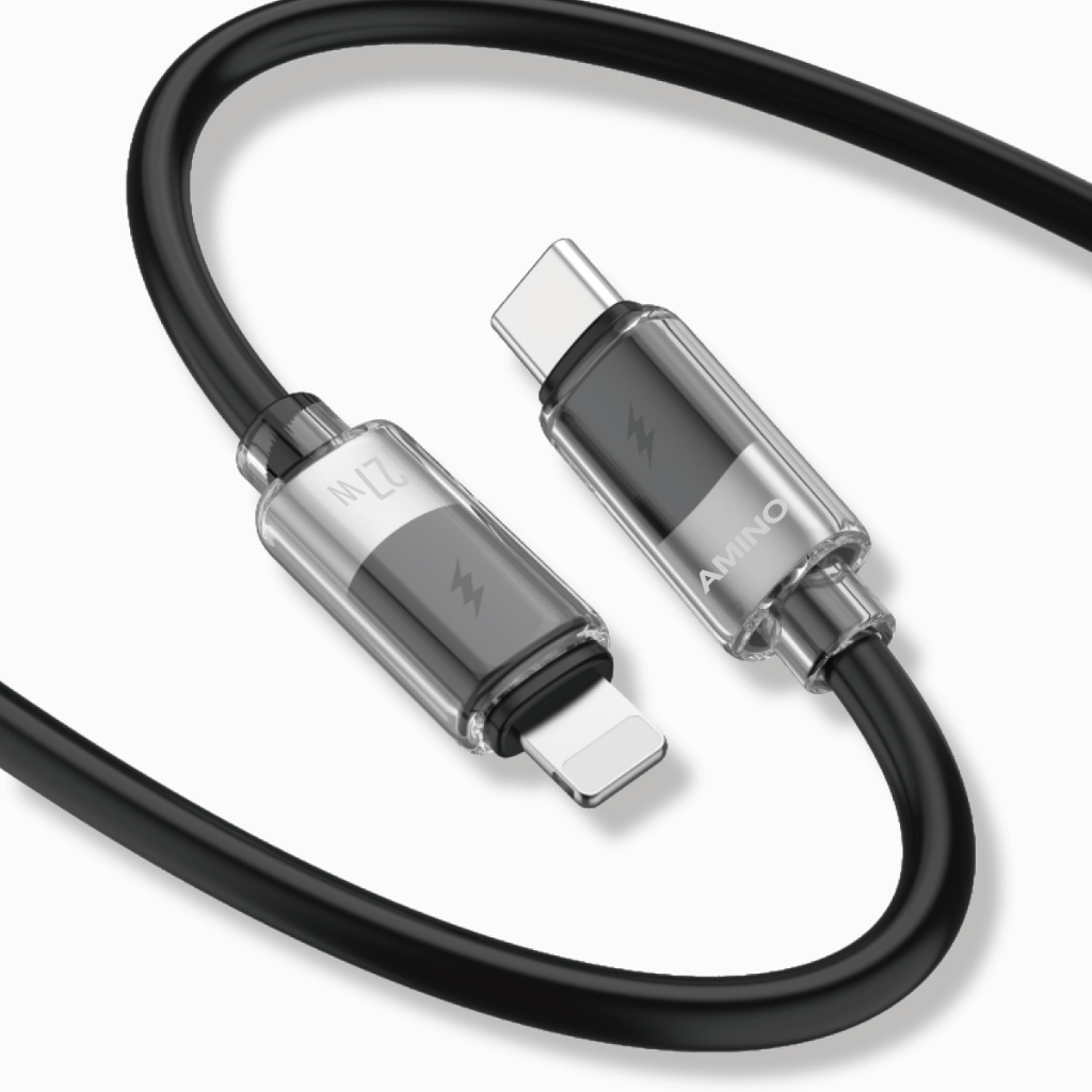 Jual AMINO PD20W Fast Charging Kabel Cable Data Type-C to iP PD 20W ...