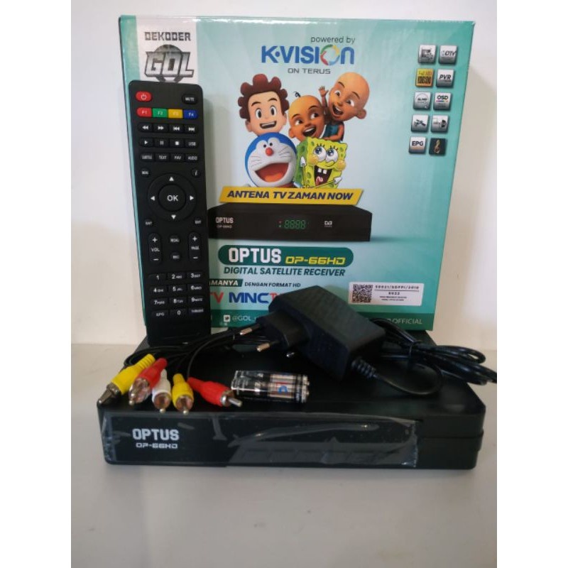 Jual RECEIVER K-VISION GOL OPTUS | Shopee Indonesia