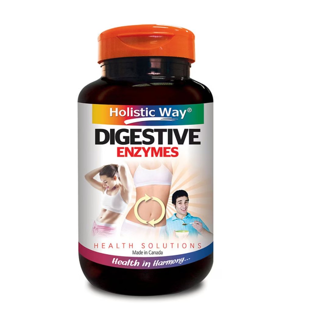 Jual Holistic Way Digestive Enzymes 90 Vegetarian Capsules | Shopee ...